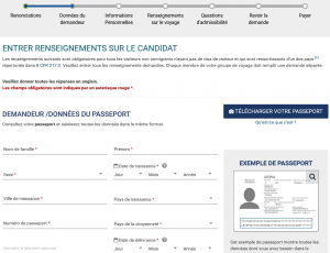 Como preencher o seu formulário ESTA?